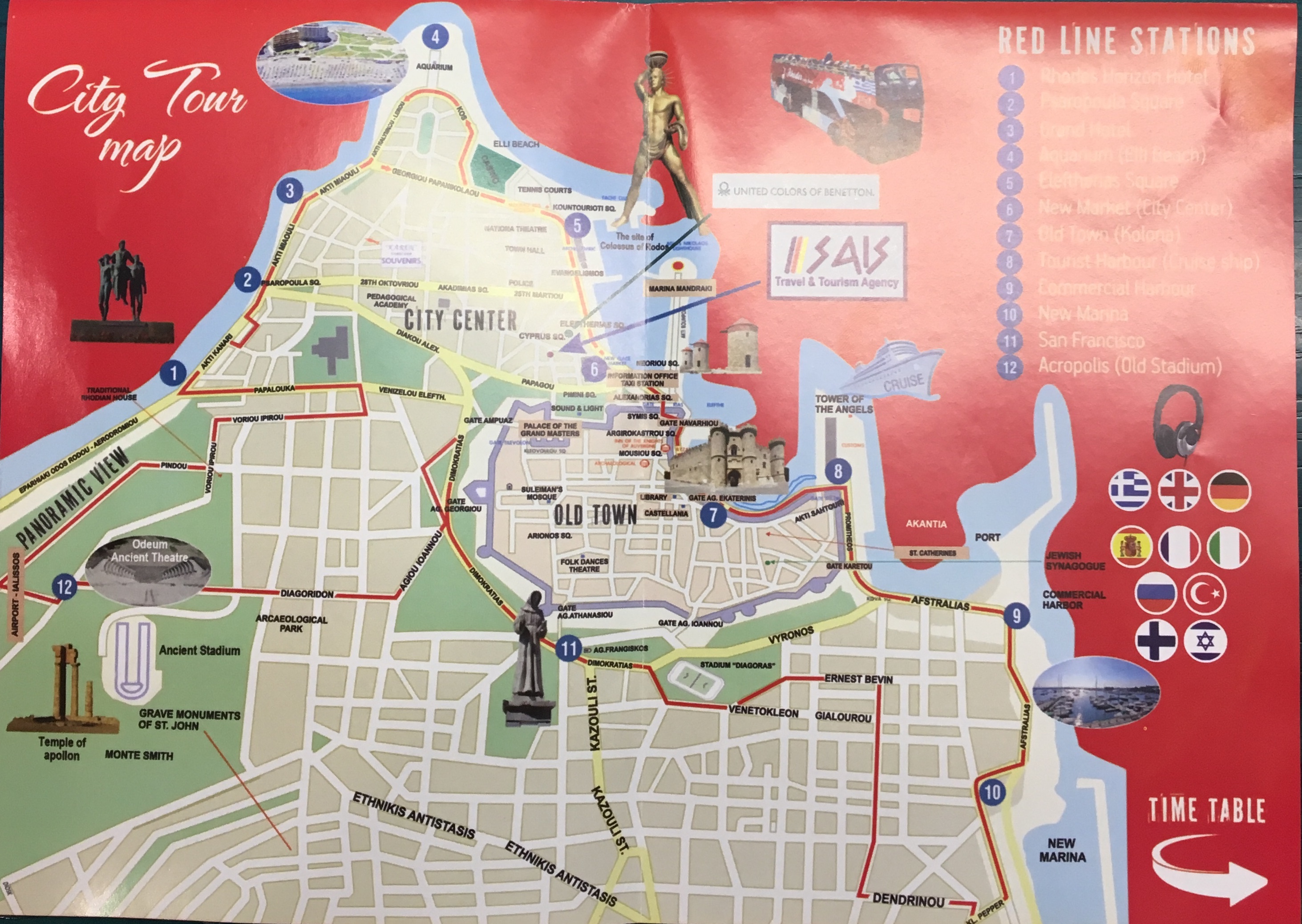 Hop on Hop Off by Red Open Bus - Rhodes